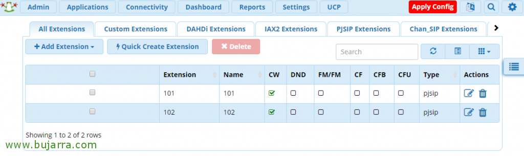 Instalación de FreePBX y configuración básica | Blog Bujarra.com