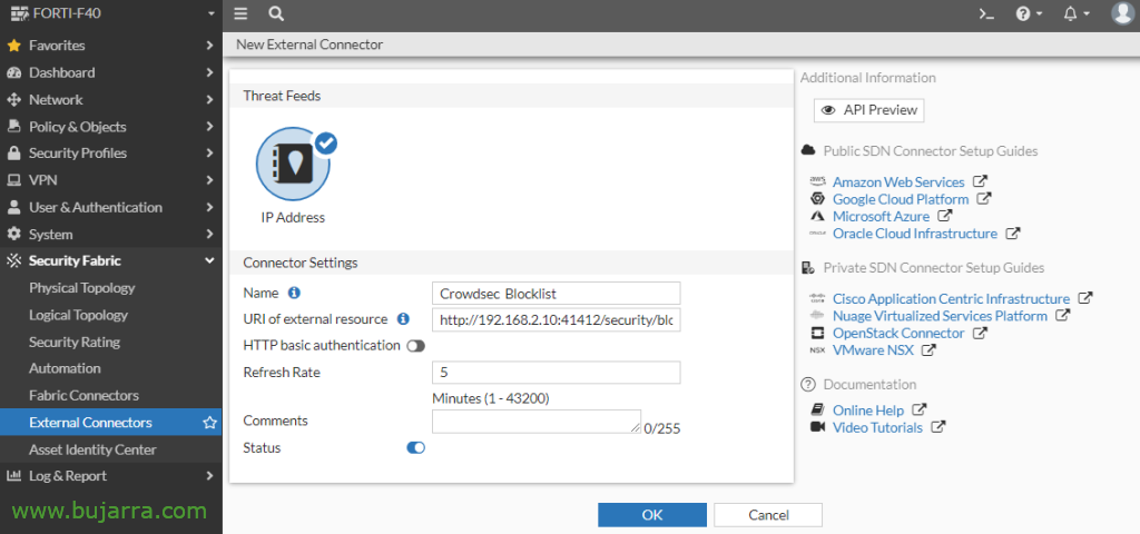 Pasando las blocklist de Crowdsec a nuestro firewall Fortigate | Blog ...