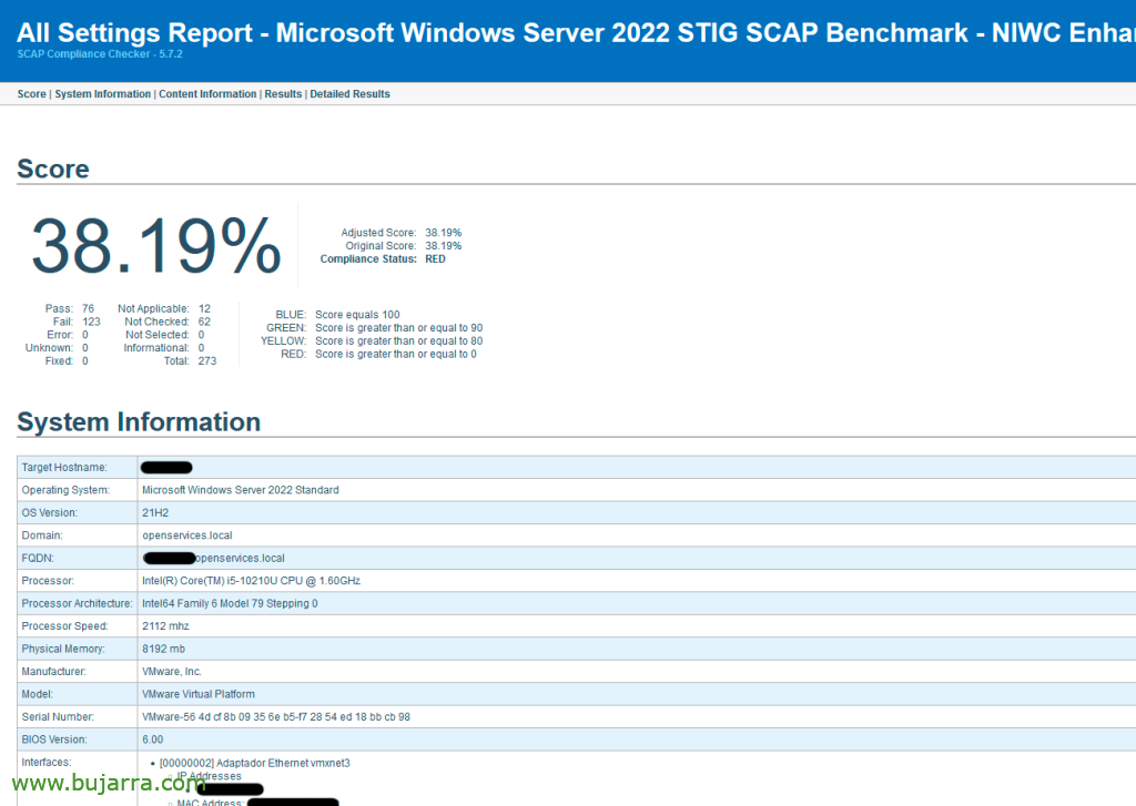 SCAP Compliance Checker | Blog Bujarra.com