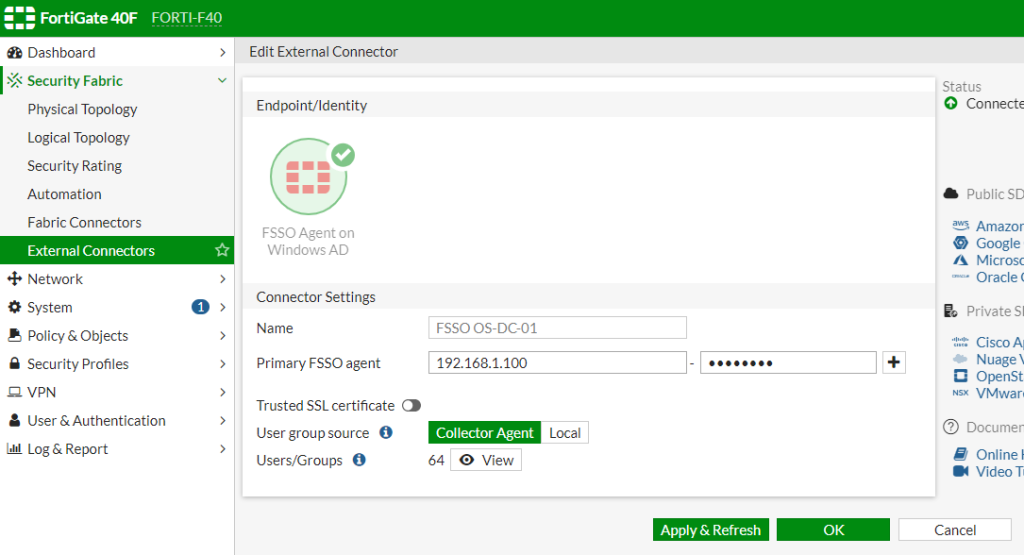 Implementing FSSOs to integrate Fortigate with Active Directory | Blog ...