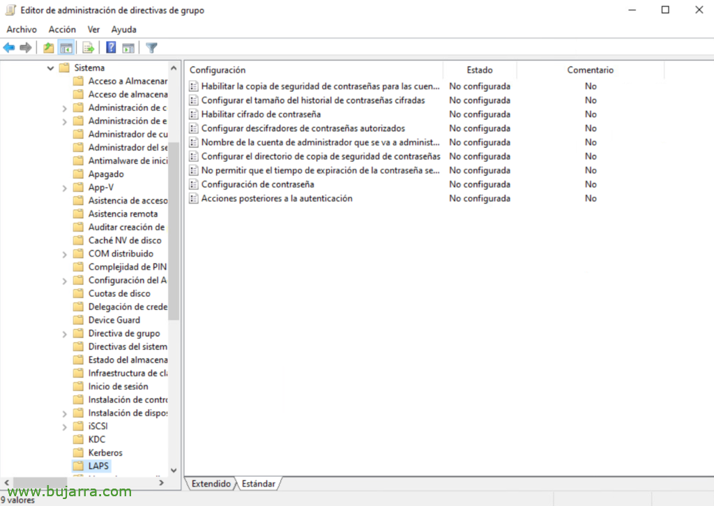 Implementando Windows LAPS | Blog Bujarra.com